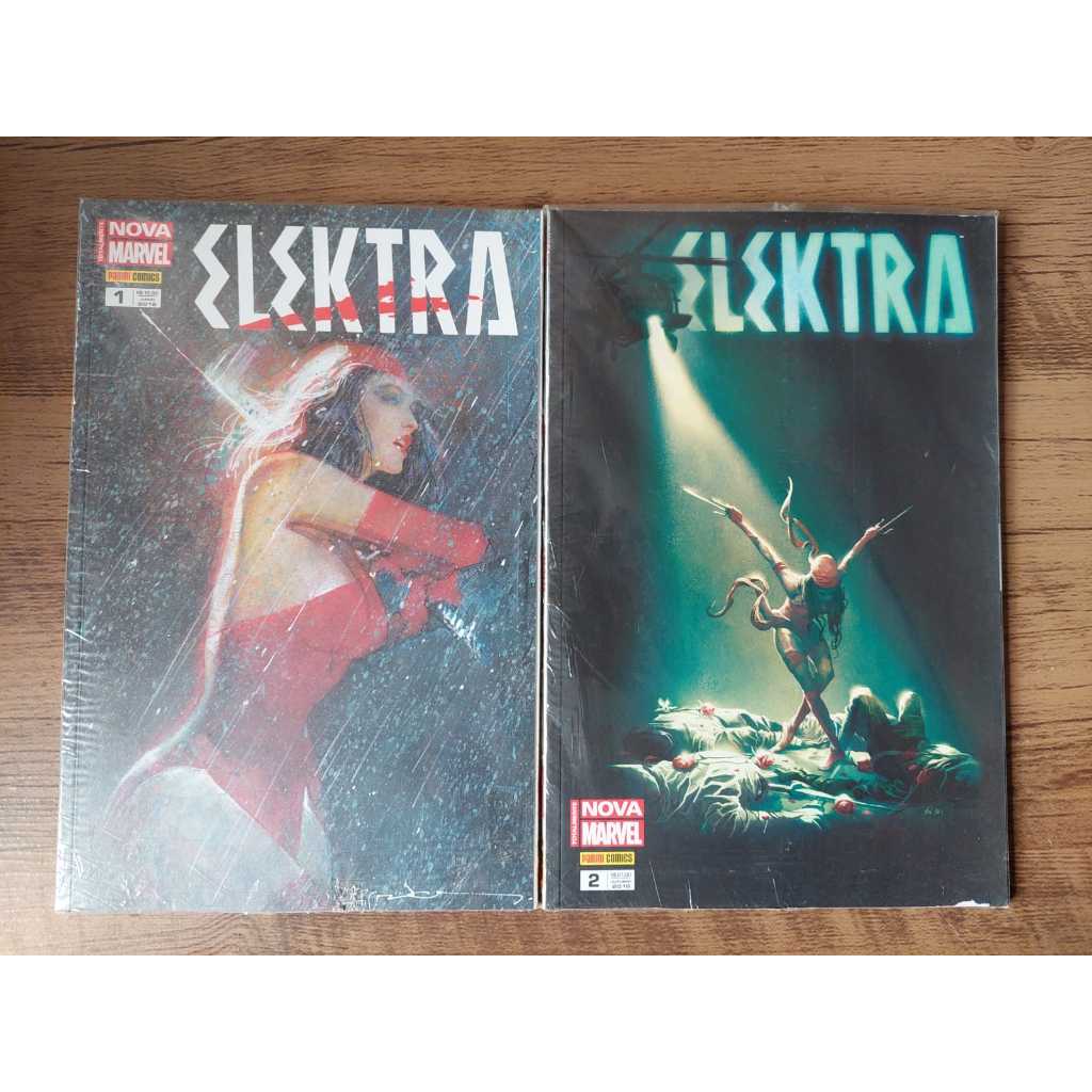 Elektra Nova Marvel - Coleção Completa Panini | Shopee Brasil