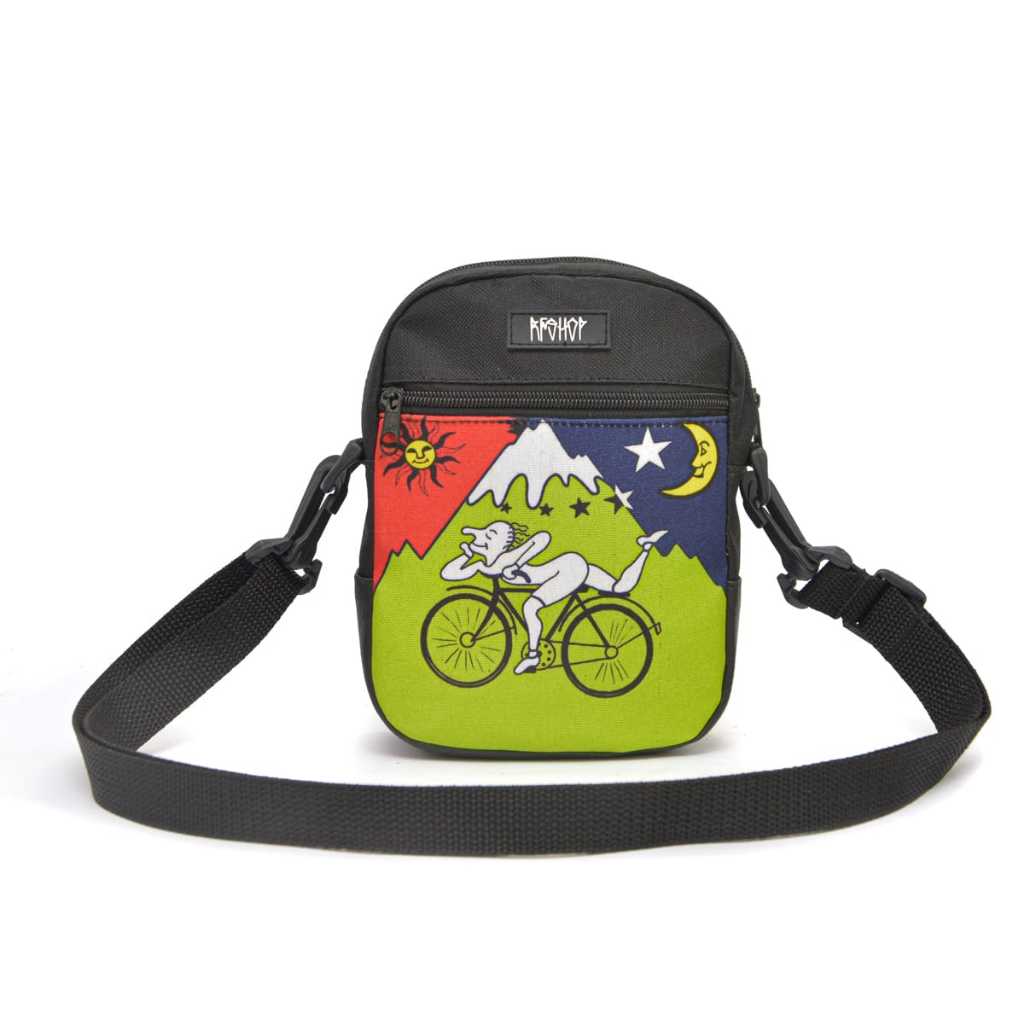 Bolsa Shoulder Bag Transversal Unissex Lua E Sol Rave | Shopee Brasil