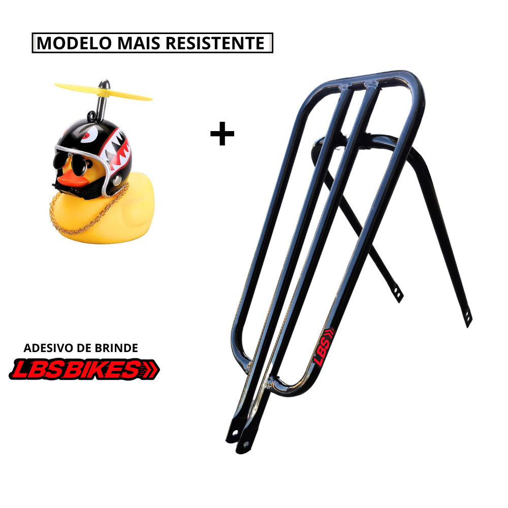 Garupa BH Reta de Montadinha LBS + Patinho para bike de Borracha ...