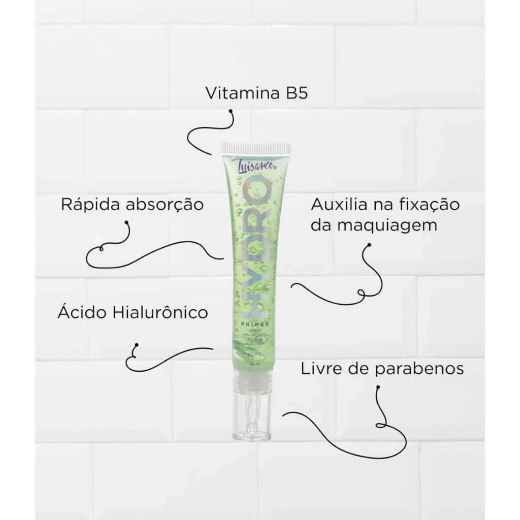 Hydro Primer Com Acido Hialurônico Luisance | Shopee Brasil