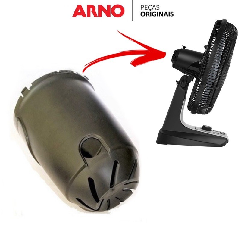 Capu Corpo Traseiro Original para Ventilador Arno Silence Force 40cm | Shopee Brasil