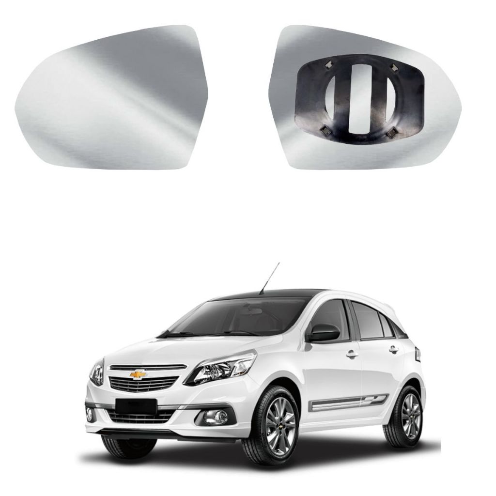Lente Espelho Retrovisor Agile 2009 a 2014 Com Base Universal Lado Esquerdo | Shopee Brasil