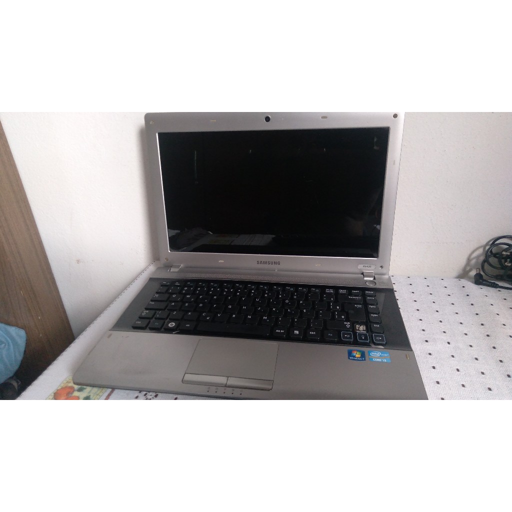 Carcaca Rv420 notebook samsung usada e boa. | Shopee Brasil