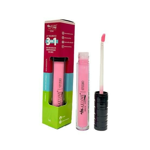 Gloss Lip Volumoso Aumenta boca Max Love | Shopee Brasil