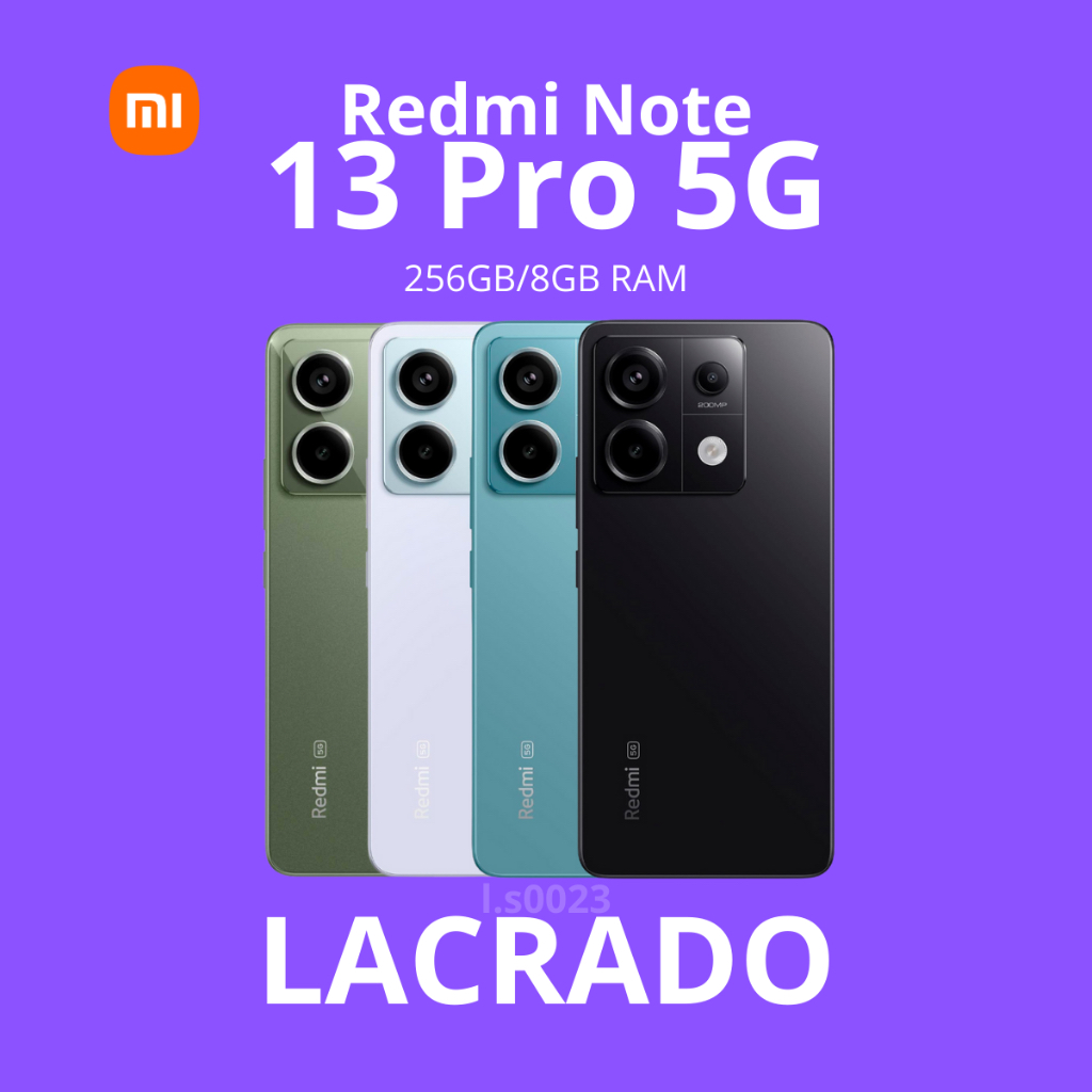 Xiaomi Redmi Note 13 Pro 5G Global NFC Lacrado Original Câmera de ...