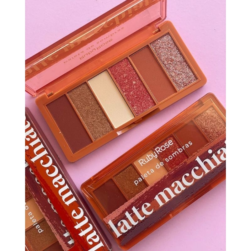 Paleta de sombras Ruby Rose Latte macchiato | Shopee Brasil