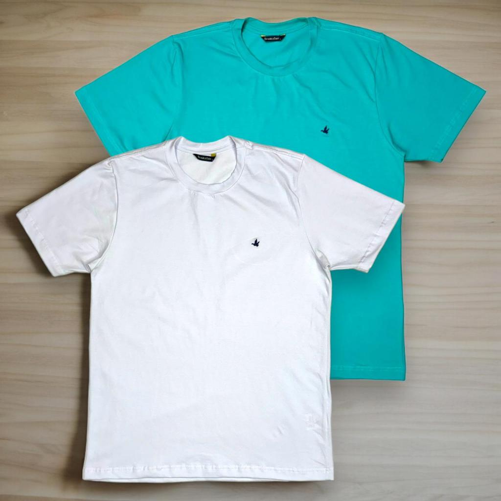 kit 2 Camisetas Masculina Brooksfield Original - escolha as cores ...