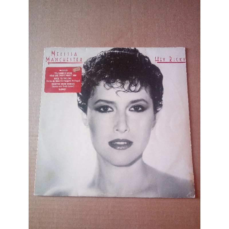 LP Melissa Manchester - Hey Ricky 1982 COM ENCARTE | Shopee Brasil