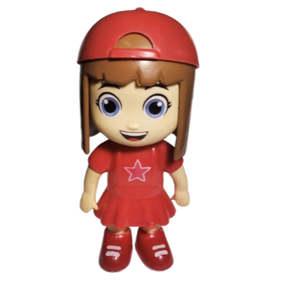 Boneca Gi Aventureira Vermelha 15 CM | Shopee Brasil
