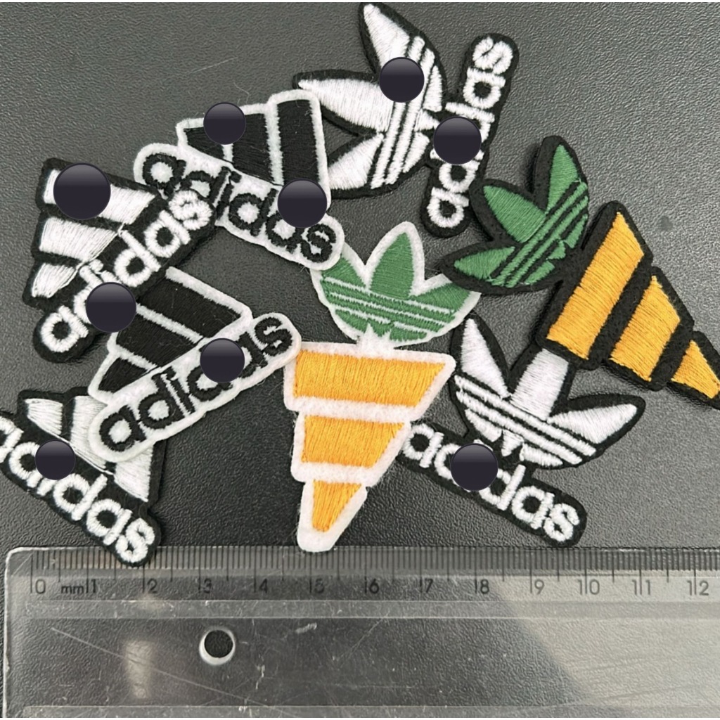 ref.B21 - Patch Bordado Termocolante 8 unidades - novo | Shopee Brasil