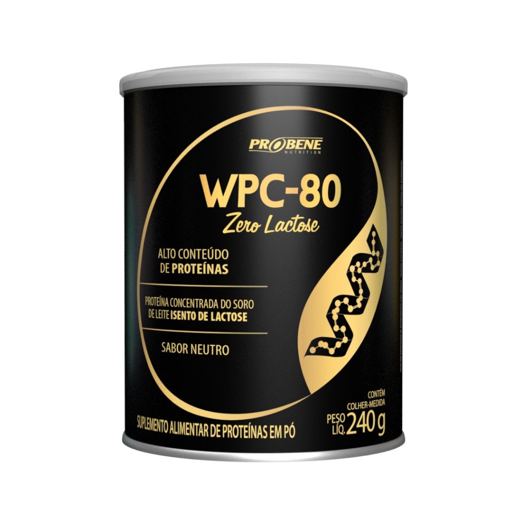 WPC-80 ZERO LACTOSE 240g - CAIXA COM 12 UNIDADES | Shopee Brasil
