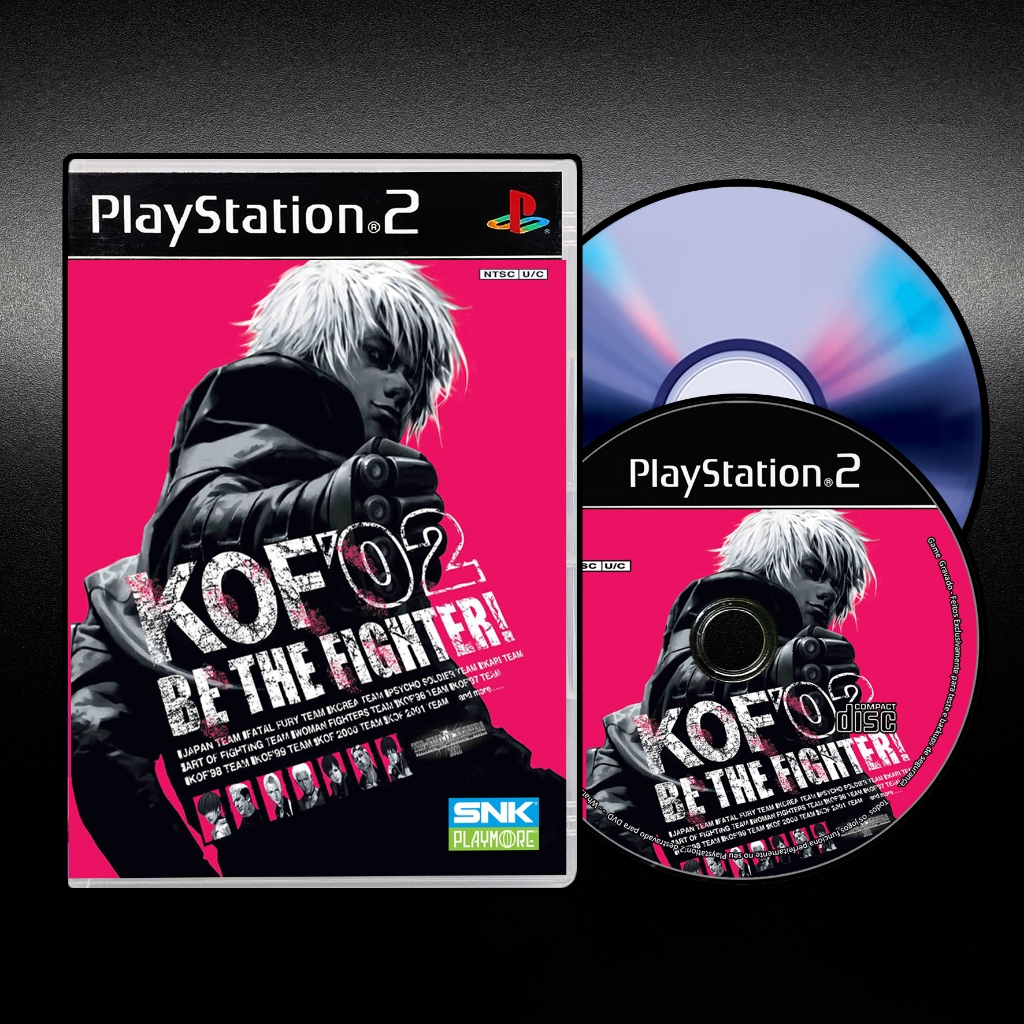 DVD GAME - KOF 2002 - The king of fighters 2002 - PS2 Repro Patch By ...