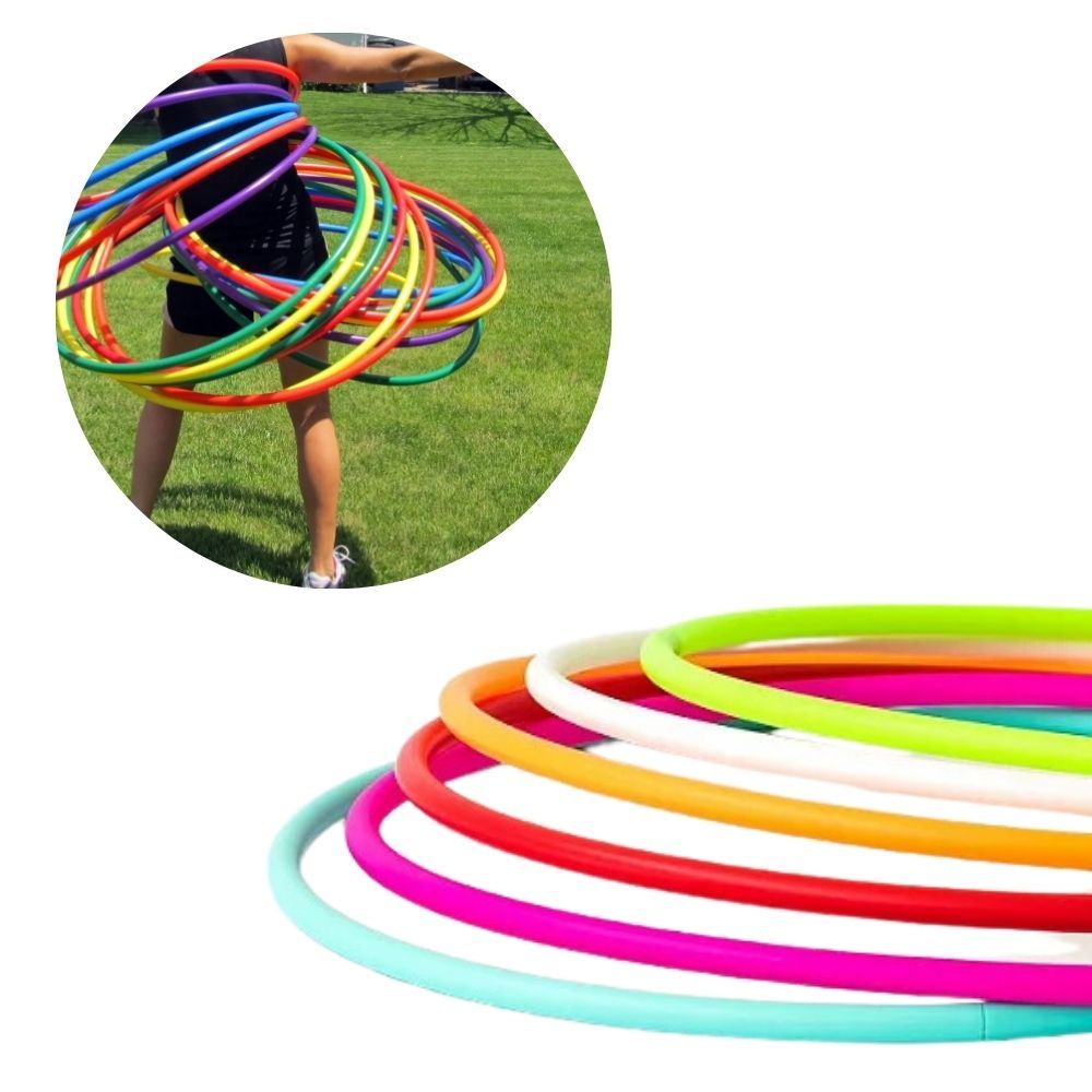 KIT Bambolê Infantil Colorido Para Atividade Física Arco Entretenimento ...