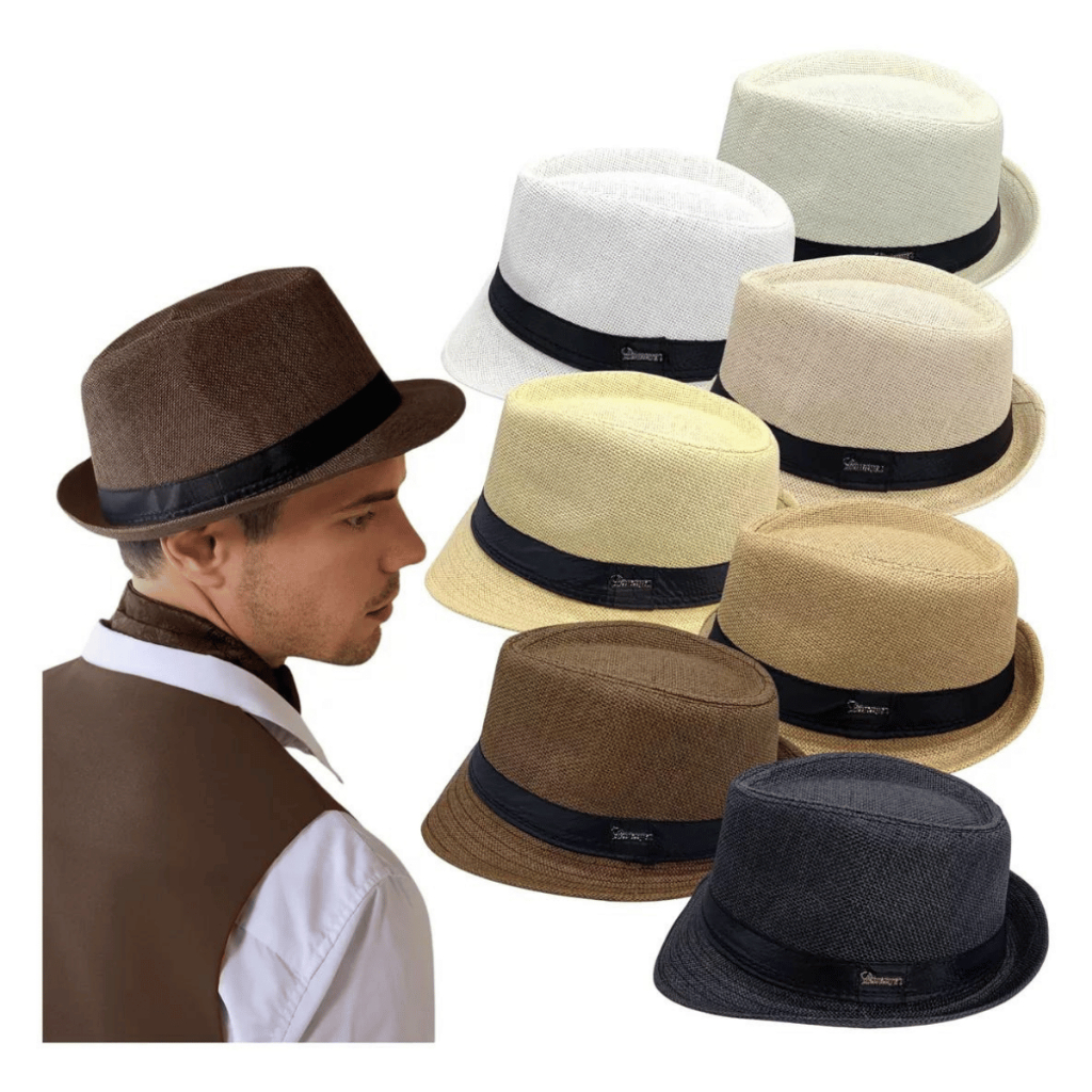 Chapéu De Praia Panamá Moda Verão Masculino/feminino Aba 4,5cm | Shopee Brasil