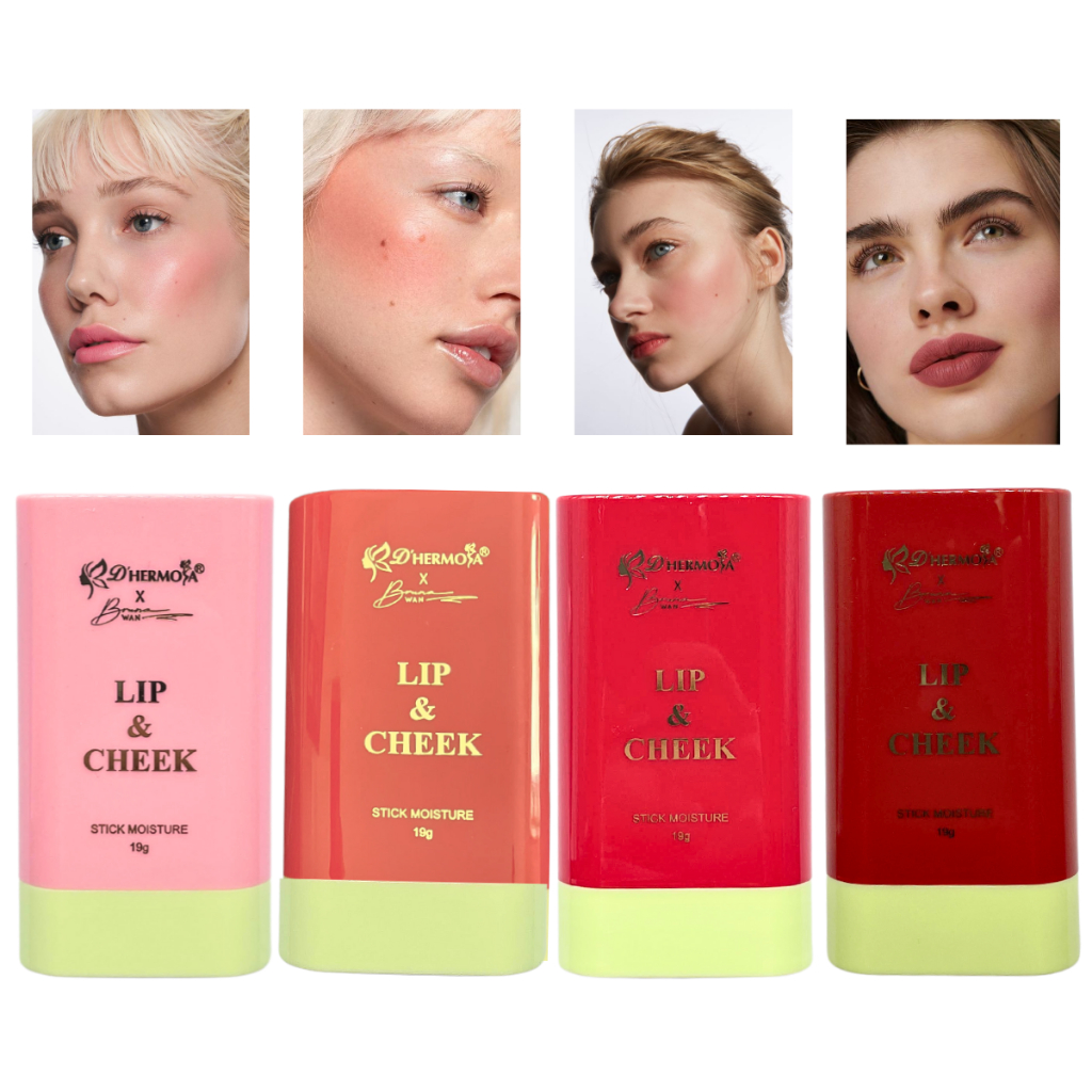 Blush Stick Lip & Cheek D'Hermosa - Beleza Prática