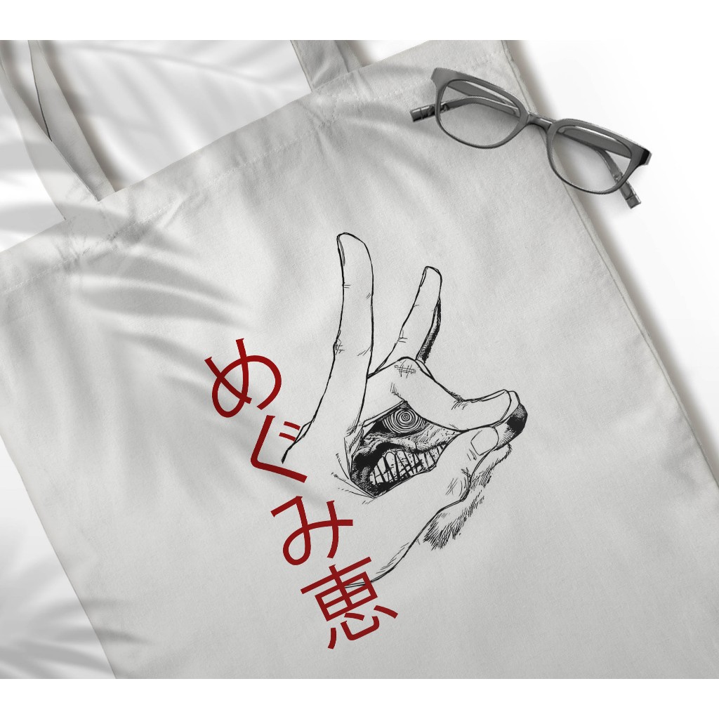Bolsa Alça Fushiguro Megumi Jujutsu Kaisen Ecobag Personalizada ...