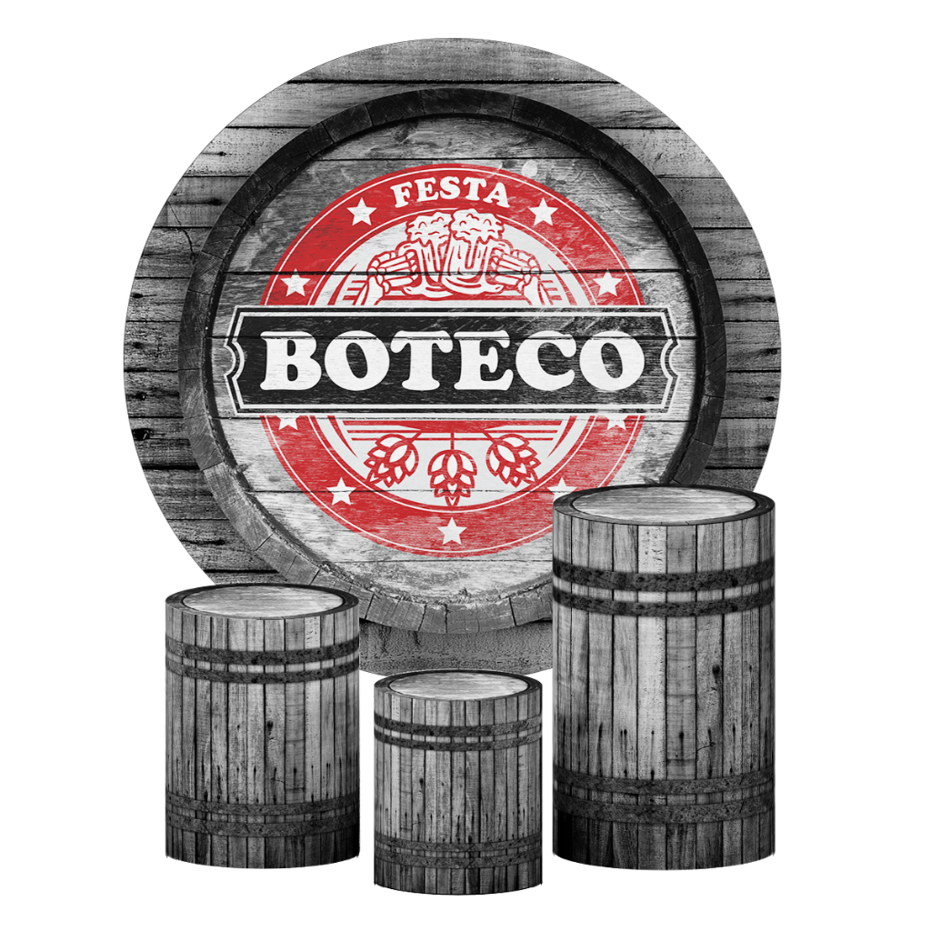 Capas de Festa Para cilindros e Painel Kit Completo Pegue Monte Tecido ...