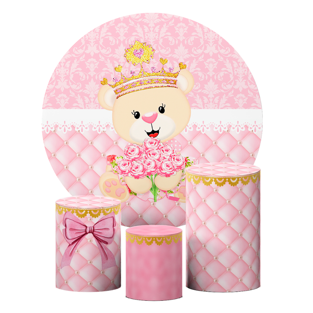 Capas de Festa Para cilindros e Painel Kit Completo Pegue Monte Tecido ...