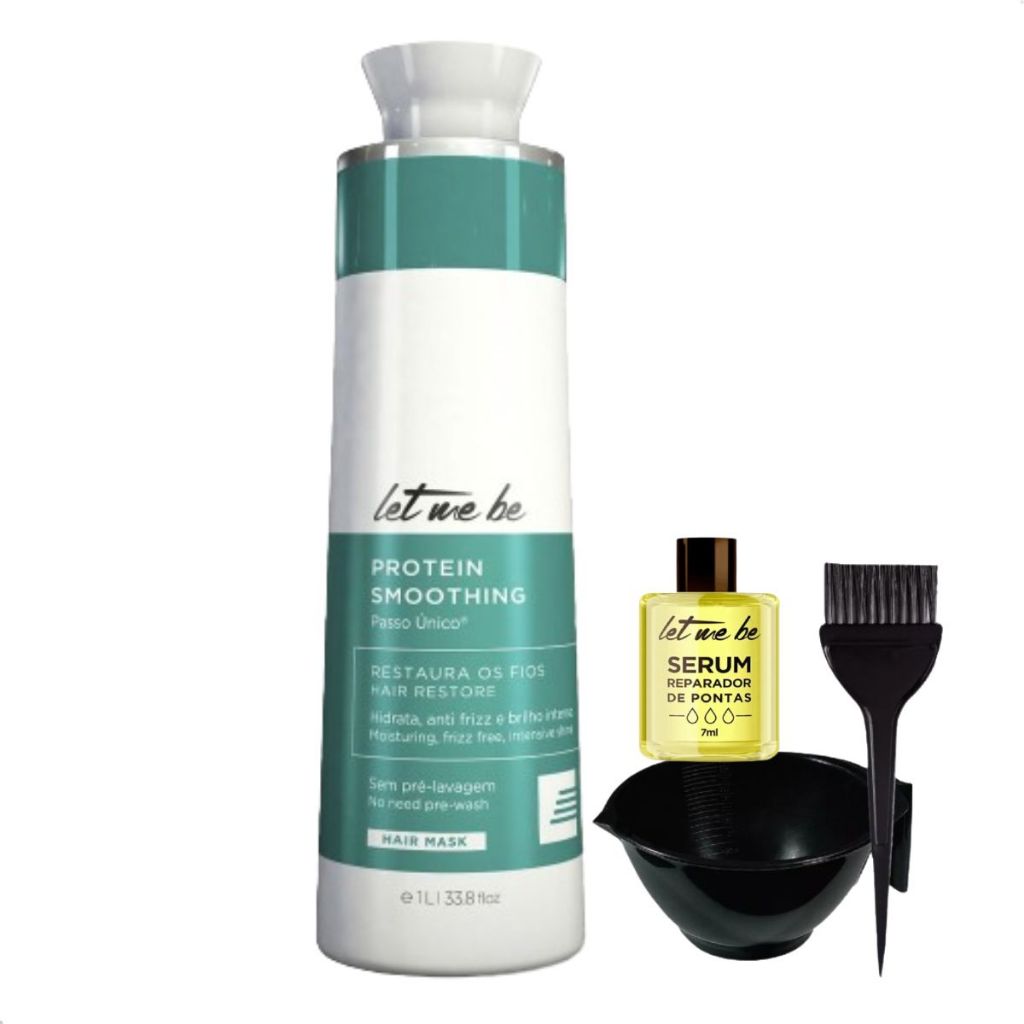 Progressiva Sem Formol Passo Unico Let Me Be 1000ml Escova Progressiva ...
