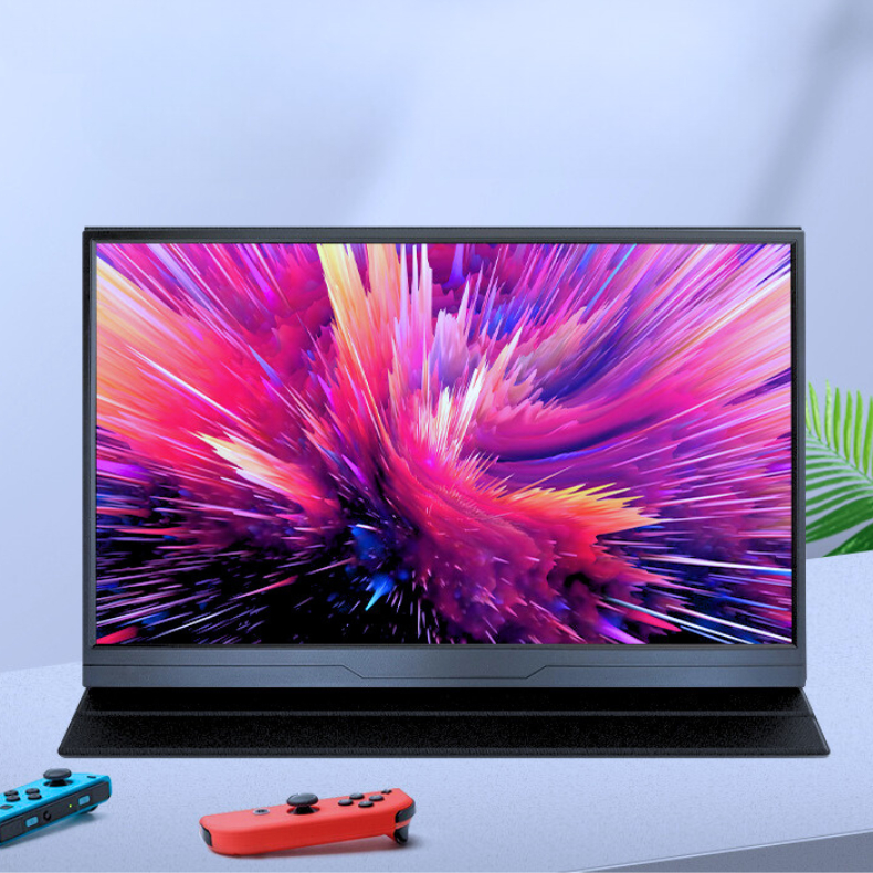 Monitor Portátil HDMI / Tipo C Portable Monitor Viagens Trabalho ...