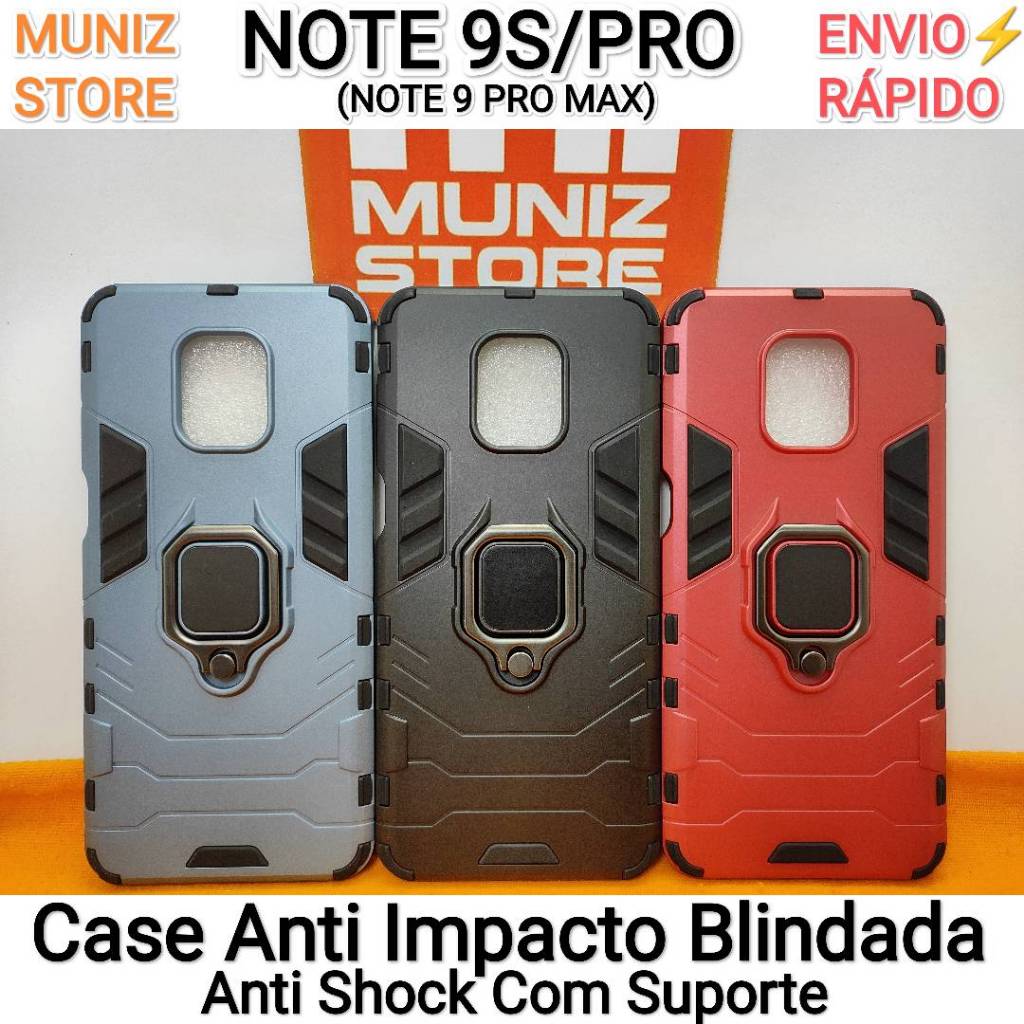 Capa Redmi Note 9S/ 9 Pro Max Case Blindada Anti Impacto Capinha Armor ...