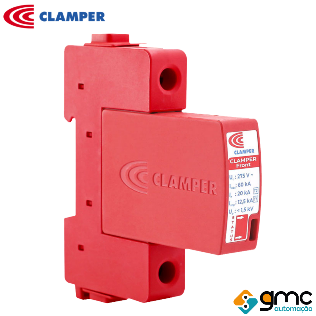 Dps Clamper Vcl Front Classe I/ii 275v 12,5/60ka | Shopee Brasil