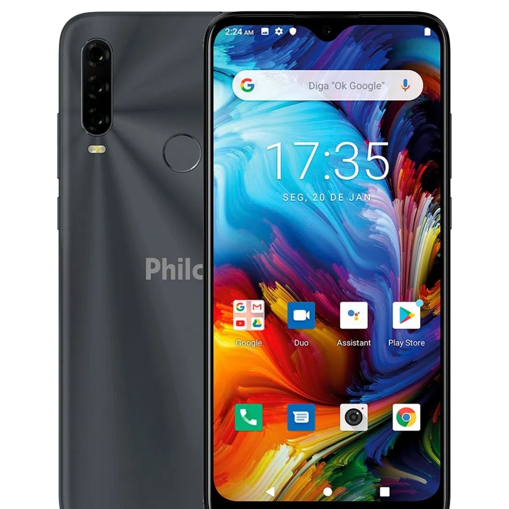 Smartphone Philco Hit 4GB 256GB* 6" IPS HD+ Celular Android 4G Wi-Fi ...