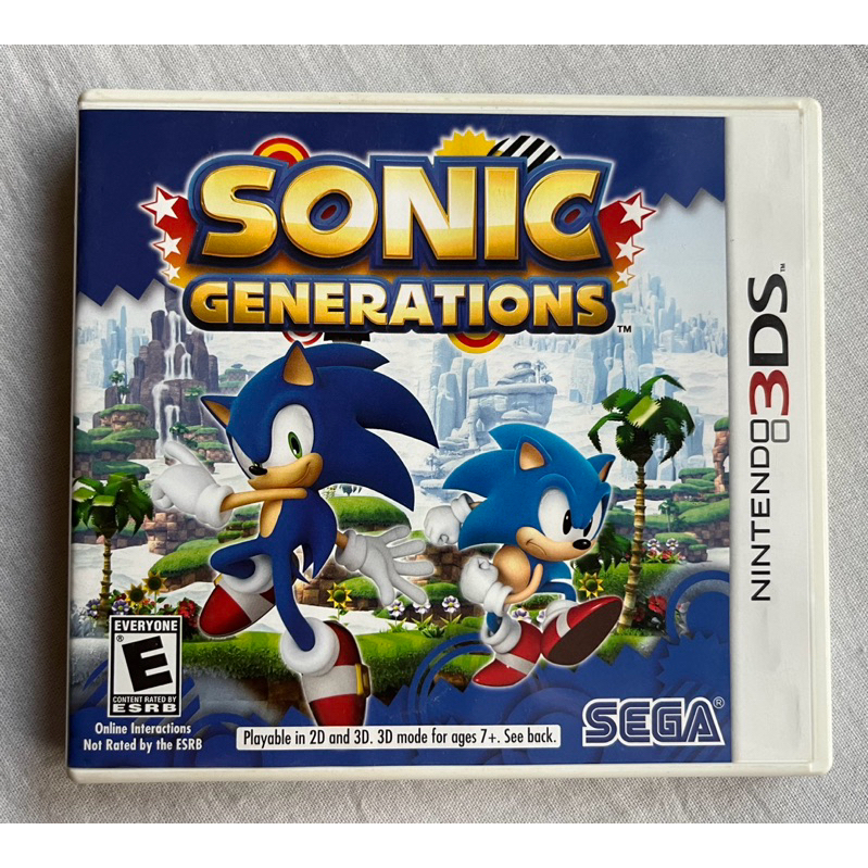 Sonic Generations Nintendo 3DS | Shopee Brasil