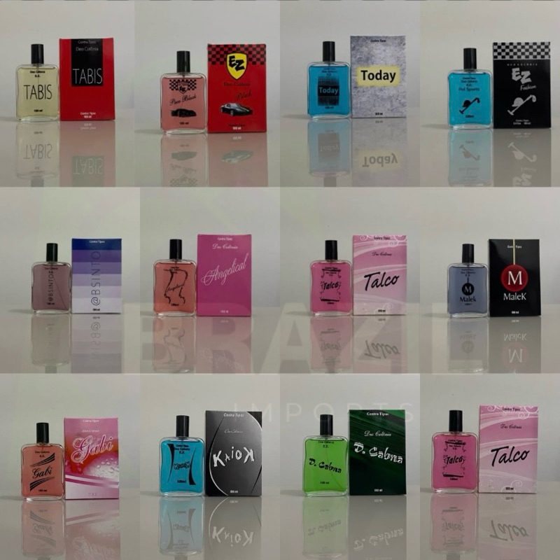 kit Perfumes Masculino e Feminino Atacado Revenda 100ml | Shopee Brasil