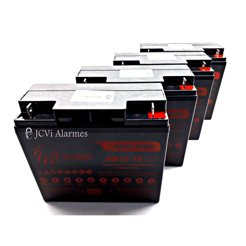 Kit 4 Baterias Para Nobreak Apc Sua3000i Smart-ups 3,0 Kva 3000va ...