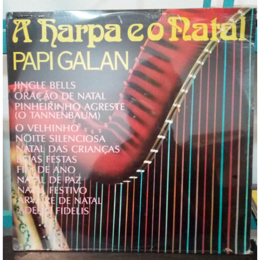 A Harpa e o Natal Papi Galan LP | Shopee Brasil