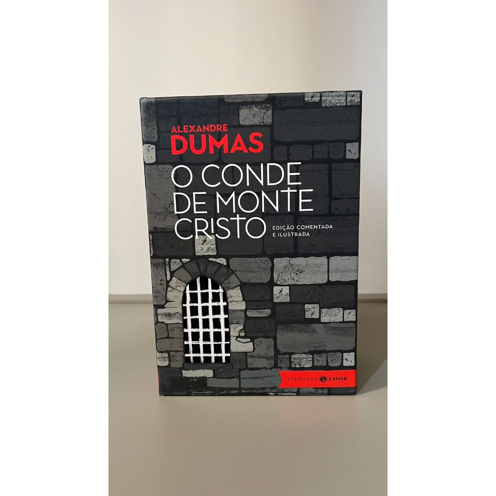 Livro - O conde de Monte Cristo: edição comentada e ilustrada | Shopee ...