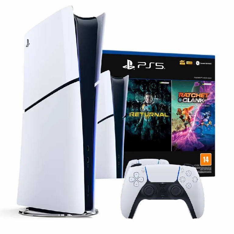 Pacote de edição digital Sony Playstation 5 Ps5 Slim de 1 TB para ...