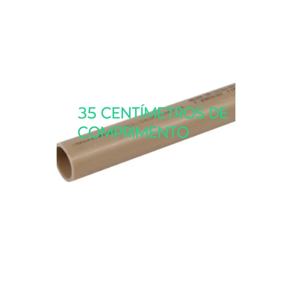TUBO CANO PVC SOLDÁVEL 60mm ( 35 CENTÍMETROS DE COMPRIMENTO) | Shopee ...