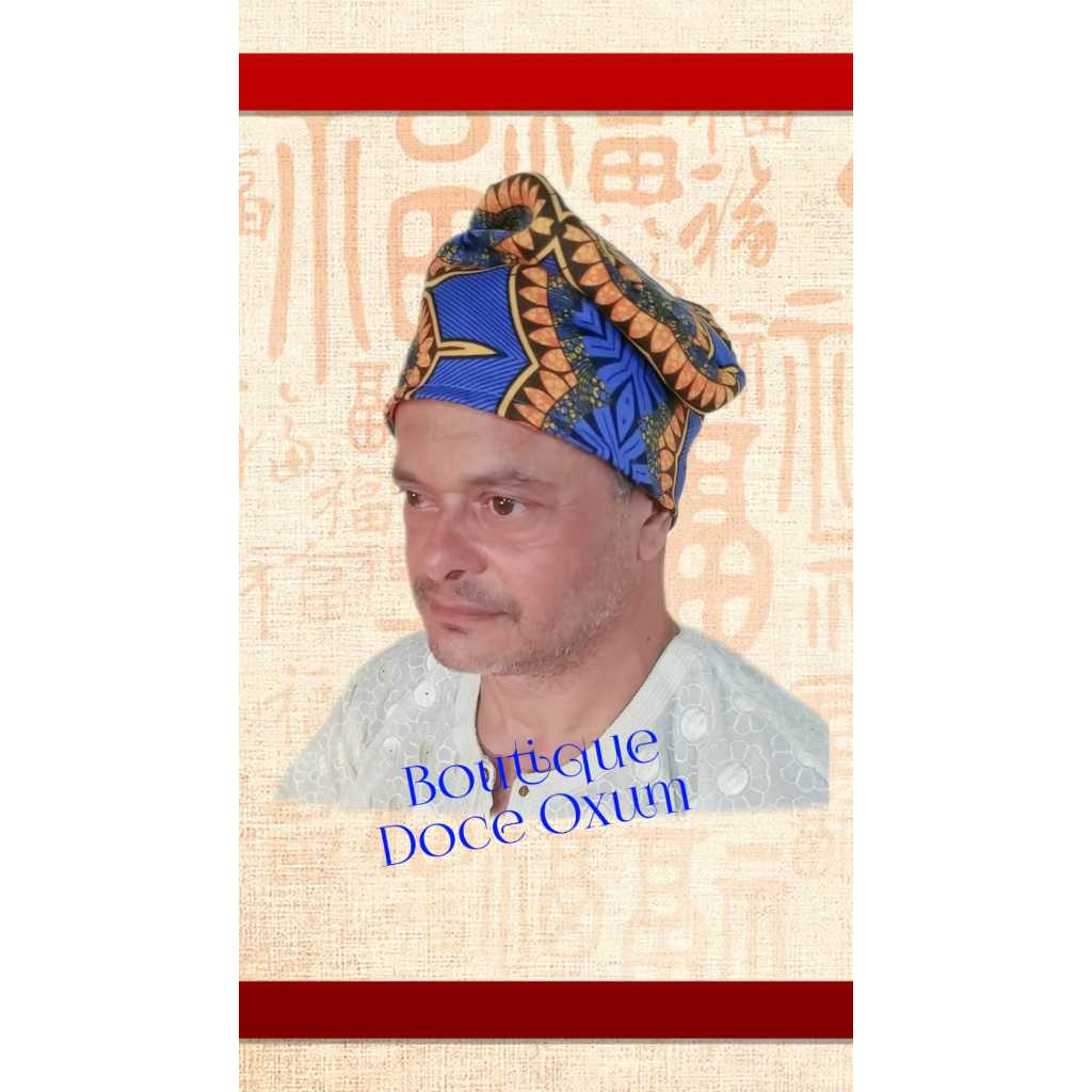 Eketé Filá Africano Tamanhos Diversos Candomblé Ifá Umbanda Pronta ...