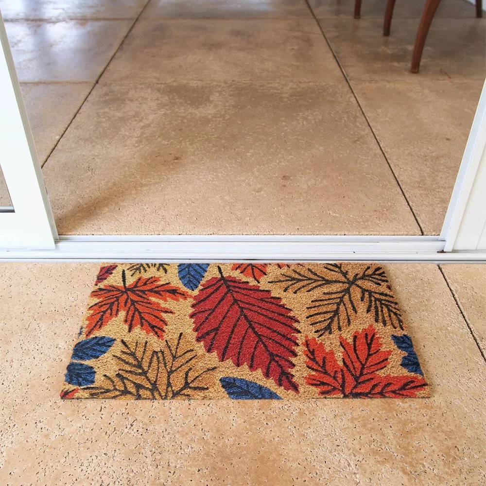 Capacho Fibra de Coco Estampado Porta Entrada 33cm x 60cm | Shopee Brasil
