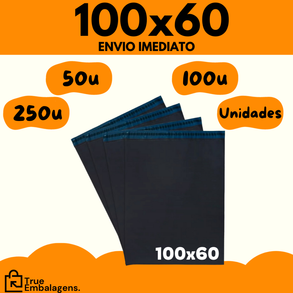 Envelope 100x60 Segurança Embalagem De Envio 100x60 Correios 50, 100 e ...