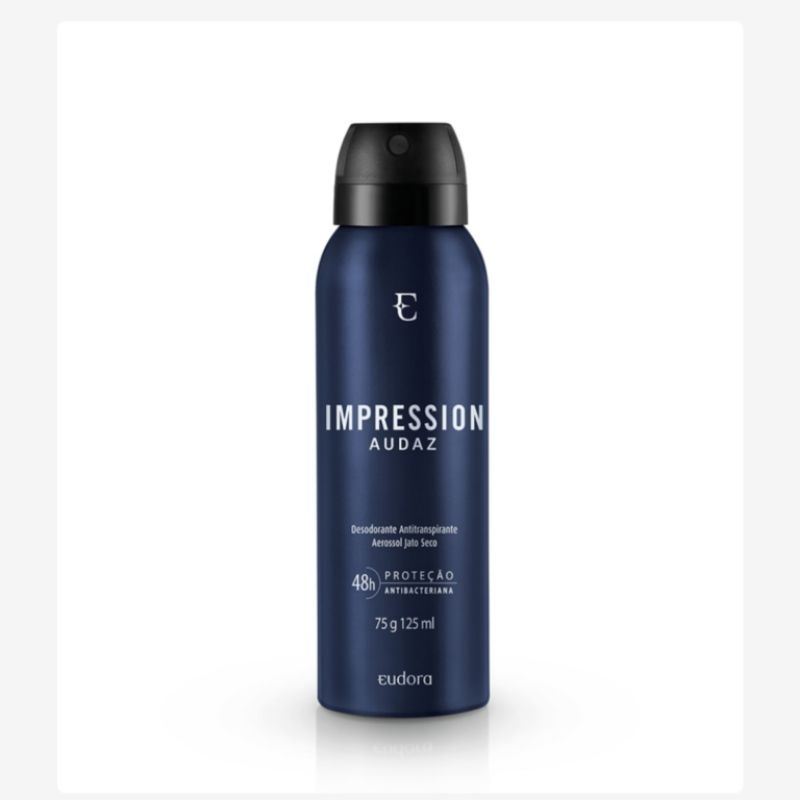 Antitranspirante IMPRESSION AUDAZ desodorante aerosol 125ml | Shopee Brasil