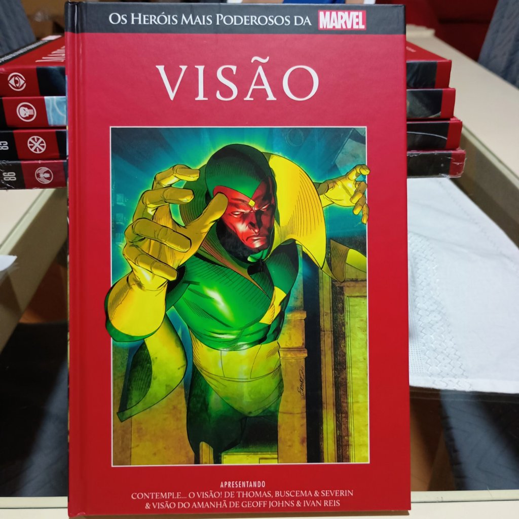 HQ Visão - Contemple....O Visão & Visão do amanhã (Os Heróis mais ...