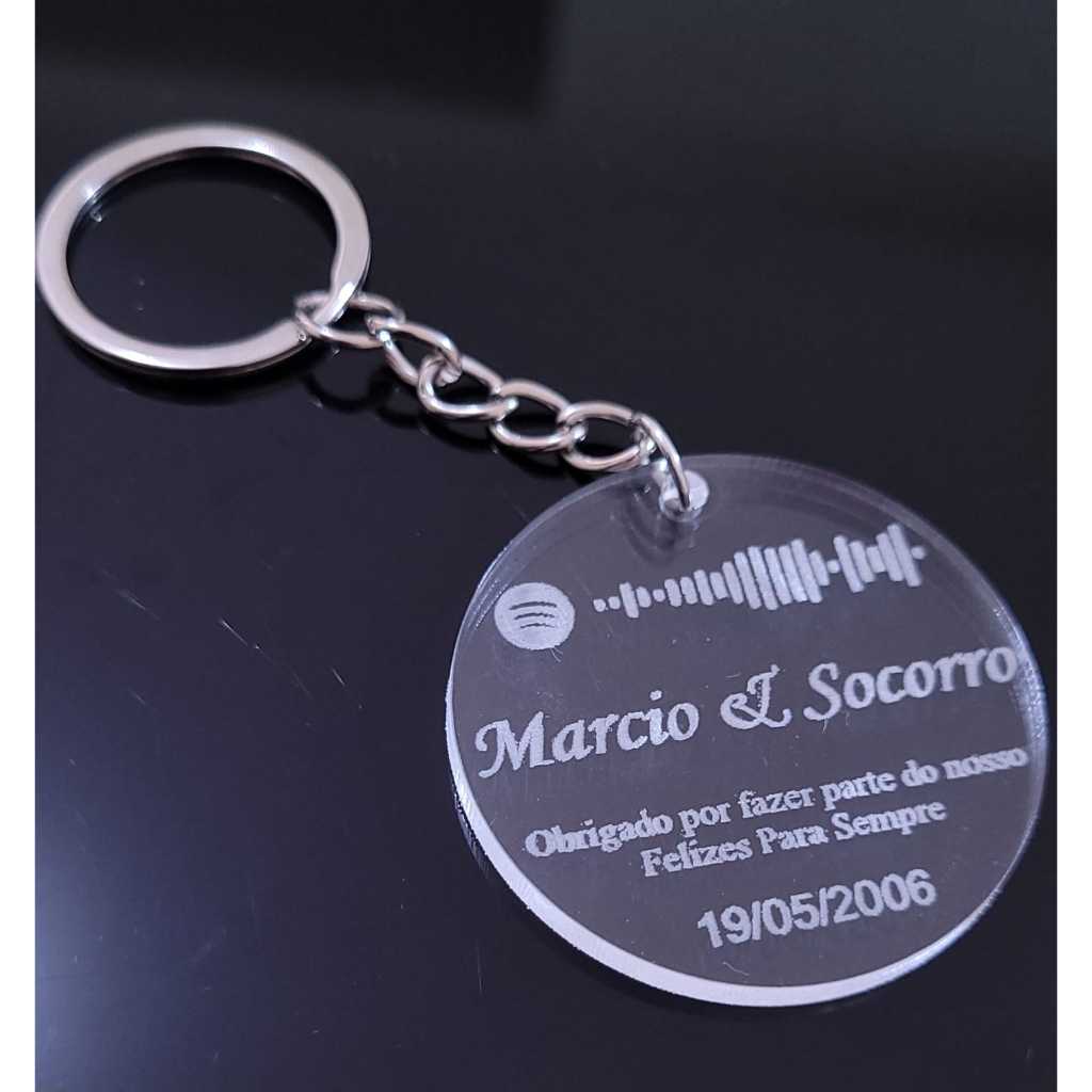 CHAVEIRO LEMBRANCINHA DE CASAMENTO PERSONALIZADO COM NOME - CODE ...