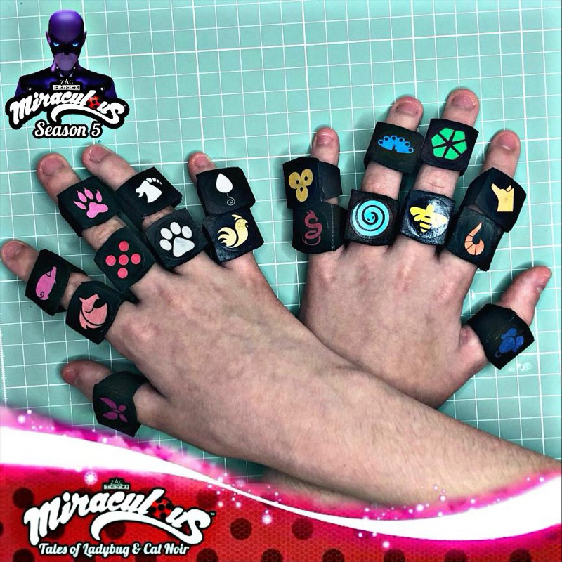 Anéis do Monarch de Miraculous | Shopee Brasil