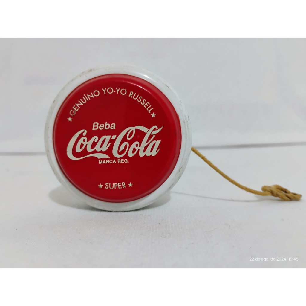 YO-YO COCA COLA GENUÍNO RUSSELL (ORGINAL DE ÉPOCA) SUPER @ REG ...