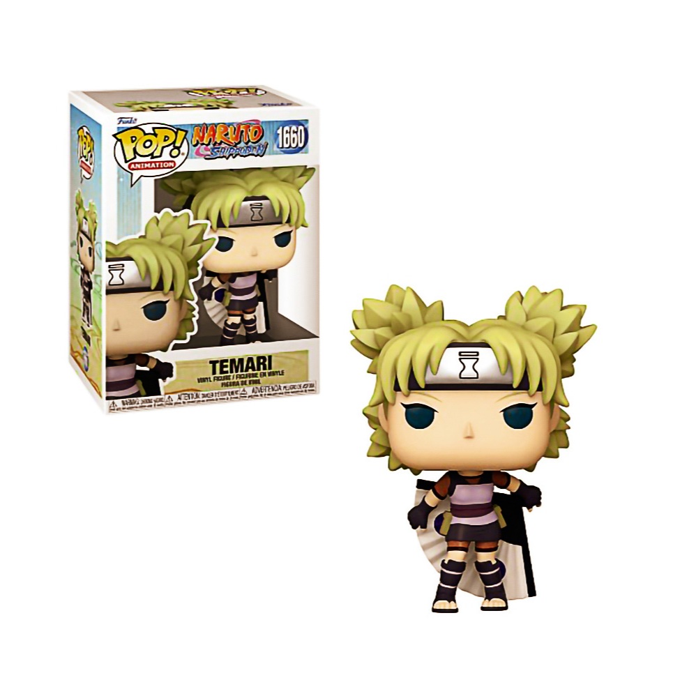 Funko Pop Animation Naruto Shippuden - Temari 1660 | Shopee Brasil