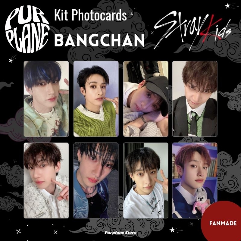Bangchan Selca Photocards Fanmade Kpop Stray Kids | Shopee Brasil