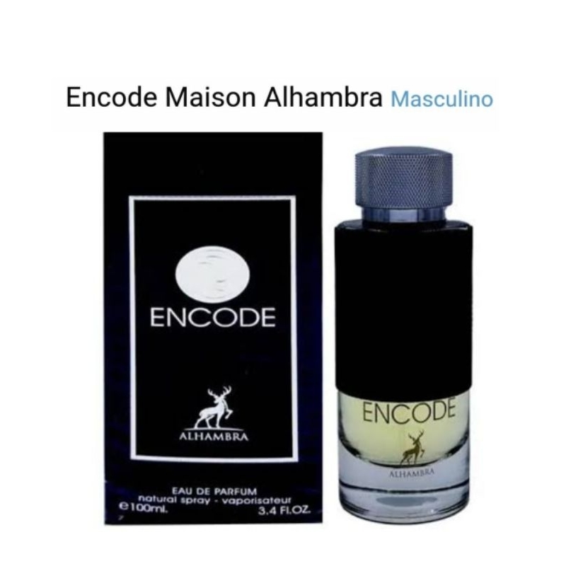 Encode Black Maison Alhambra Eau de parfum 100 ml | Shopee Brasil