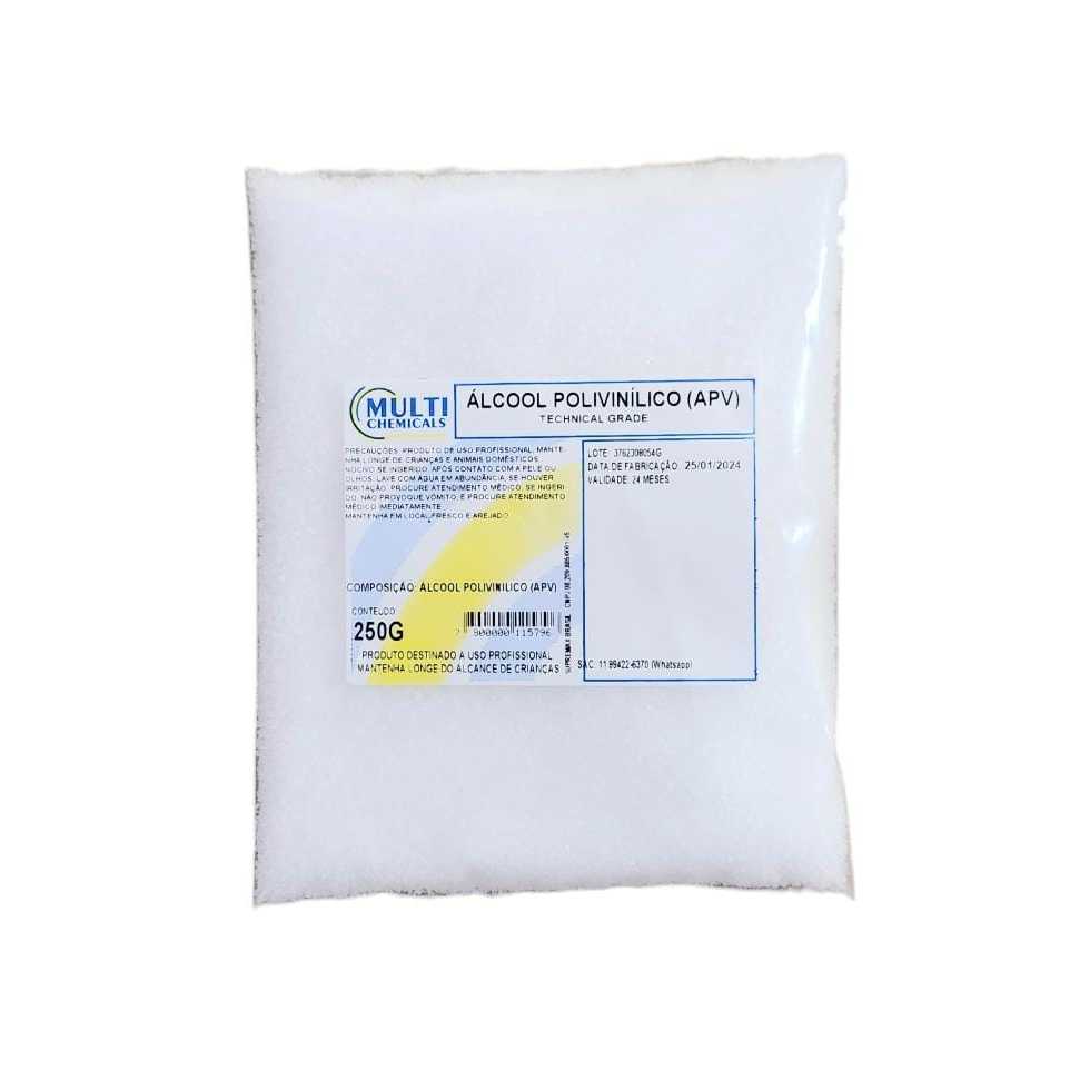 Alcool polivinilico - APV - 250G - Puro | Shopee Brasil