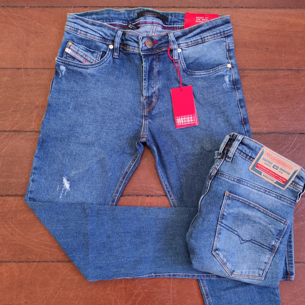 Calça Jeans Masculina DZ Life Skinny Com Elastano Life 302718-2 ...