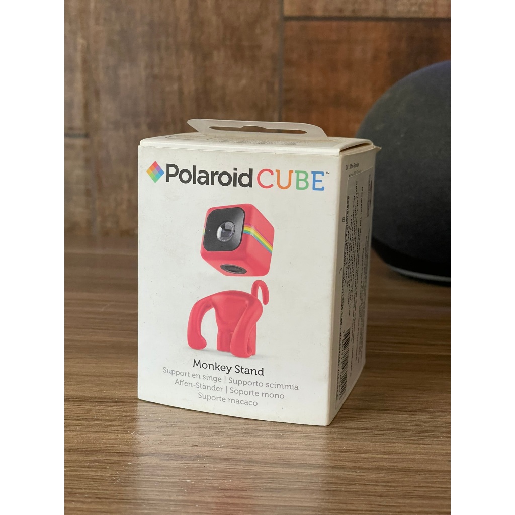 Suporte de Câmera Polaroid, Cube, Monkey, Vermelho - POLC3MSR | Shopee Brasil