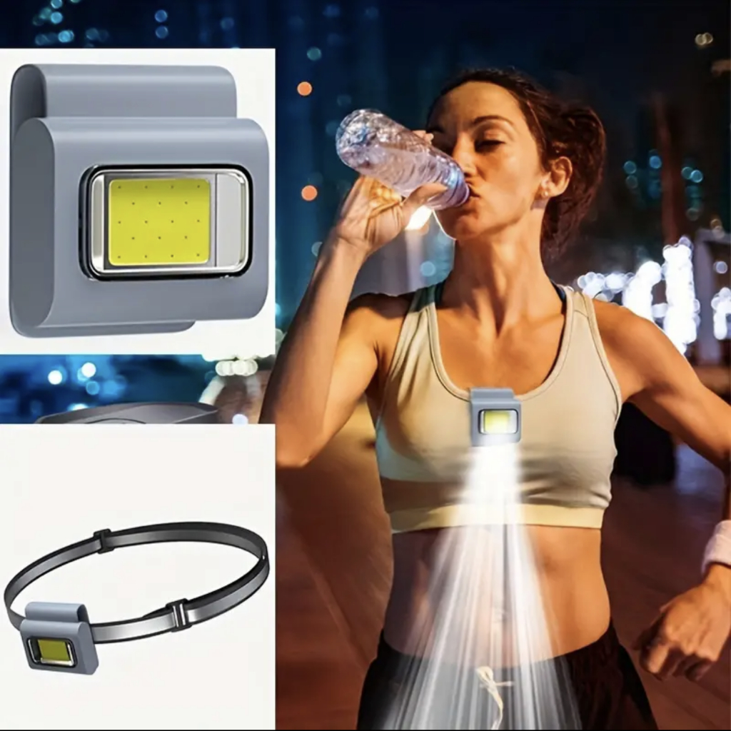 Mini Lanterna Com led Portátil/USB Recarregável 6 Modos De Luz ...