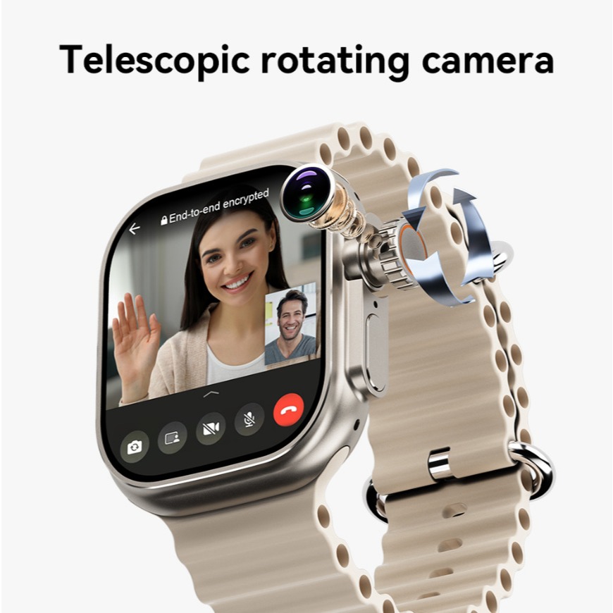 Smartwatch Ultra AI 3 Relogio Inteligente 4G Entrada Para Chip NFC ...